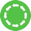 File Circle Arrows Green Icon Svg Wikimedia Commons