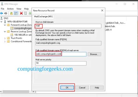 Install And Configure DNS Server On Windows Server ComputingForGeeks