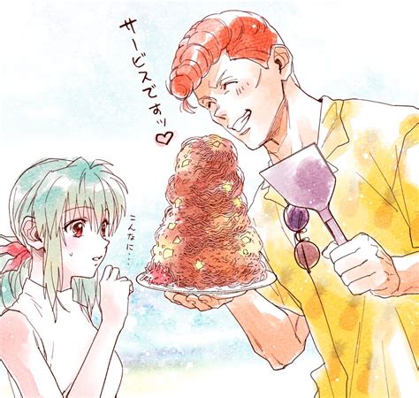 Kuwabara Kazuma And Yukina Yu Yu Hakusho Drawn By Imuro Danbooru