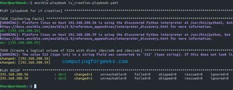 Automated Logical Volume Manager Lvm Management On Linux Using Ansible Computingforgeeks