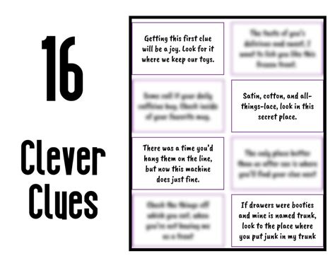 Sexy Treasure Scavenger Hunt For Adults Kinky Valentines Etsy