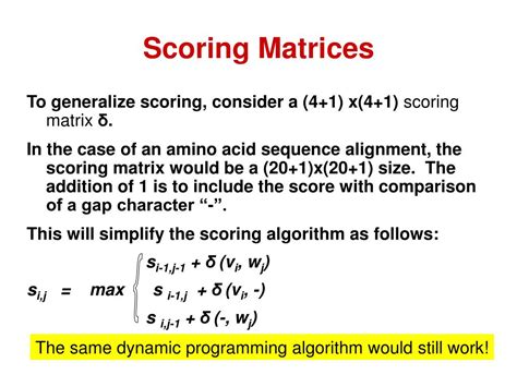 Ppt Pairwise Sequence Alignment Ii Powerpoint Presentation Free
