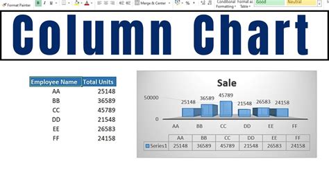 How To Create Column Chart In Excel YouTube