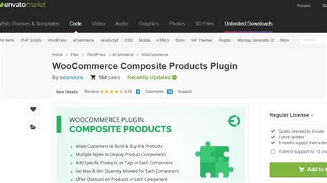 Woocommerce Composite Products Plugin By Extendons Wookeeper