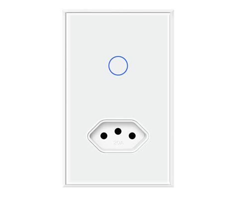 Brazil 2 Gang Smart Switch Socket Brazil Standard Smart Plug