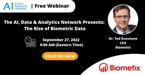 Ai Data And Analytics Intelligent Automation Networks On Linkedin Webinar Biometrics
