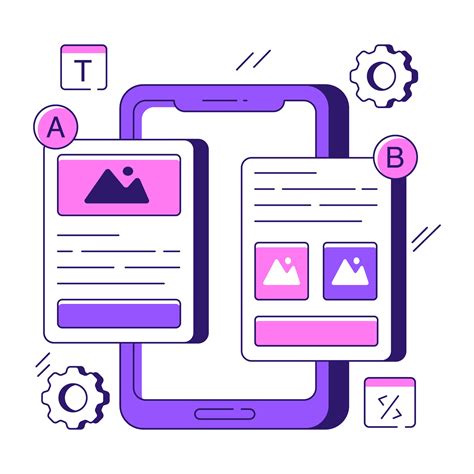 A Flat Design Illustration Of Mobile Landscape Vector Art At Vecteezy