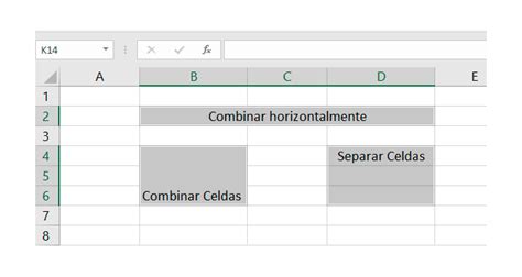 Cómo unir celdas en Excel Dimensión Excel