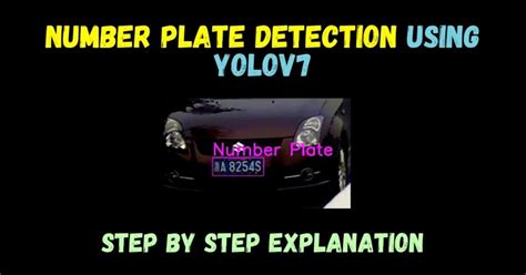 Machine Learning Projects On Linkedin Realtime Number Plate Detection Using Yolov7 Easiest