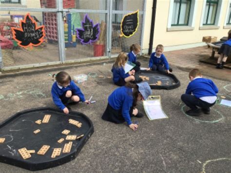 Outdoor Learning Adding Using Numicon