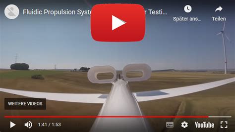 Bladeless Fluidic Propulsion System Airplane Prototype