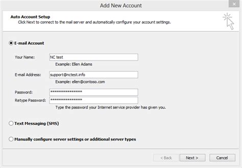 How To Set Up An Imap Pop Account On Outlook 2010 Knowledgebase