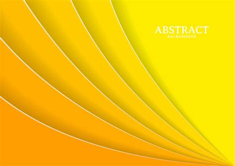 Abstract Modern Yellow Papercut Background Concept 6050790 Vector Art At Vecteezy