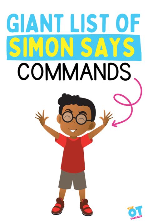 Simon Says Commands Artofit