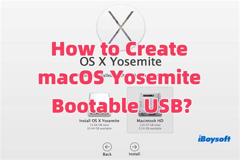 Full Guide How To Create Macos Yosemite Bootable Usb