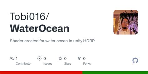 GitHub - Tobi016/WaterOcean: Shader created for water ocean in unity HDRP