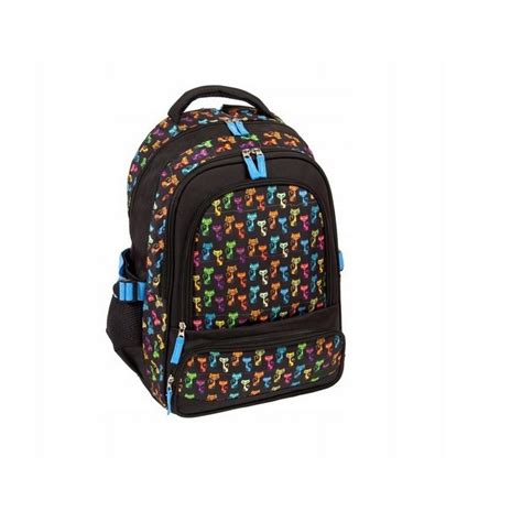 Чанта с котки ул Маевски Многоцветна Emagbg