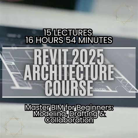 Revit 2025 Architecture Course Bim For Beginners Etsy