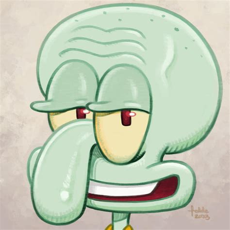 Daily Sketches Squidward Tentacles By Fedde On Deviantart