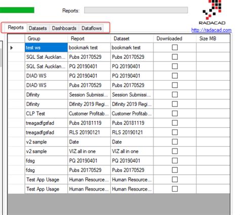 copy workspace publish to multiple workspaces download all pbix files