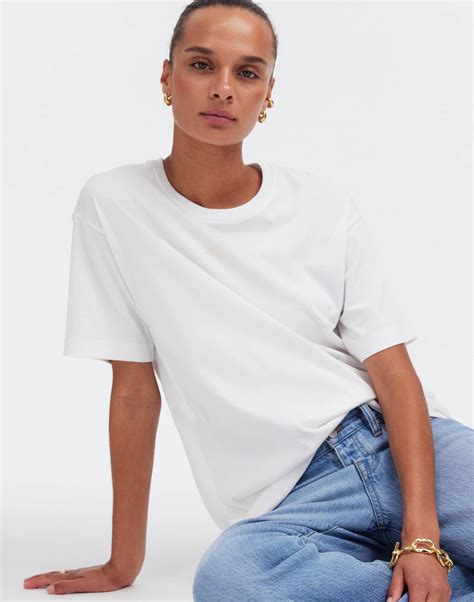 Cotton Relaxed Oversized Tee Madewell Cotton Relaxed Oversized Tee Madewell