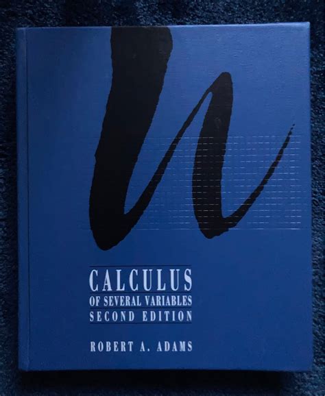 Calculus Of Several Variables Second Edition Av Köp På Tradera