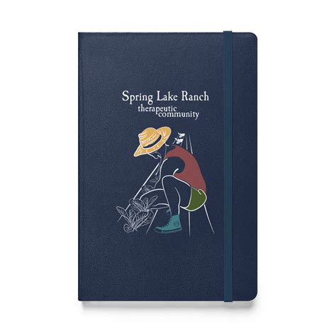 Hardcover Bound Notebook Spring Lake Ranch