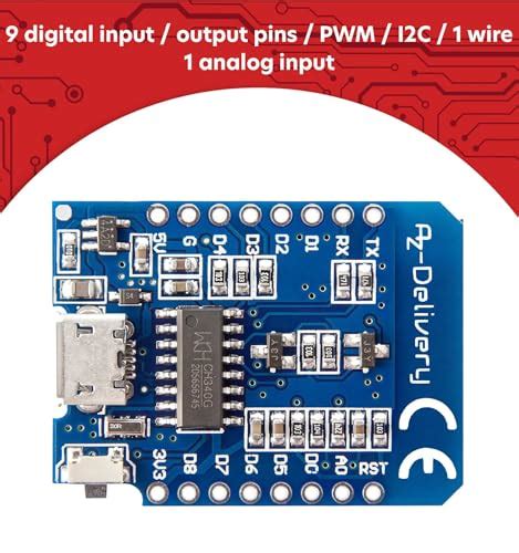 Wemos D1 Mini Mit Esp8266 12e Wlan Nodemcu Module Für Arduino