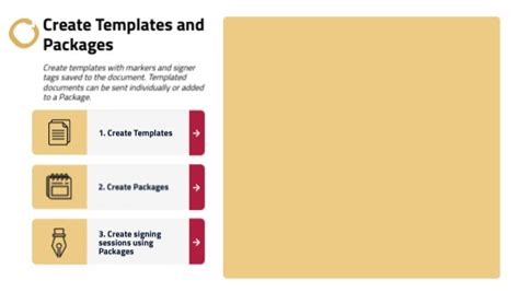 templates and packages