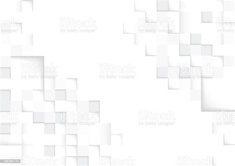 추상 기하학적 현대 사각형 배경 디자인 벡터 아트 일러스트레이션 정사각형에 대한 스톡 벡터 아트 및 기타 이미지 정사각형 0명 3차원 형태 Istock