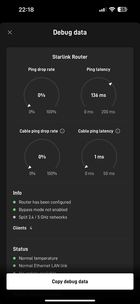 High Ping Latency R Starlink