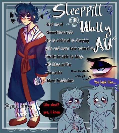 Sleeppill Wally Darling Au By Yaje Draws On Deviantart