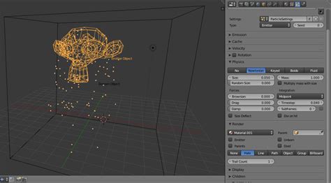 Blender Cycles Won T Render Halo Particles Blender Stack Exchange