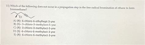 Which Of The Following Does Not Occur In A