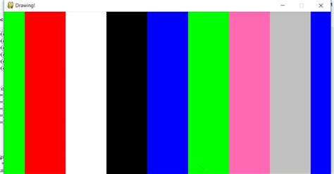 Pygame Colour Filling In Python