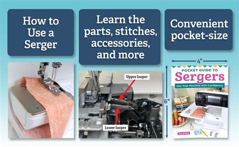 Pocket Guide To Sergers Use Your Machine With Confidence Landauer