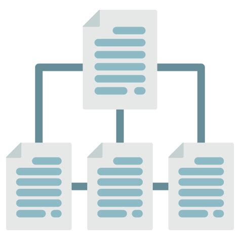 Structured Data Free Files And Folders Icons