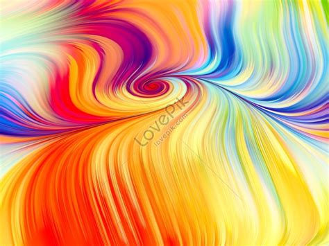 abstract design from interaction of overflowing colors series photo