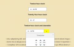 Jquery Timepicker Hour Format Frontendscript