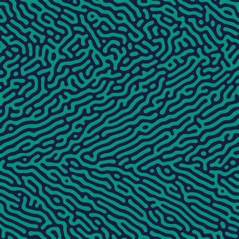 Premium Vector Abstract Seamless Turing Pattern Background