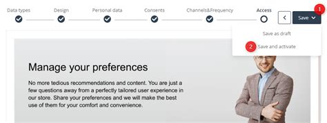 Customer Preference Center Collecting Data Support Salesmanago Customer Engagement