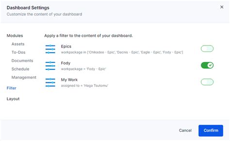 My Dashboard AWS Blu Insights