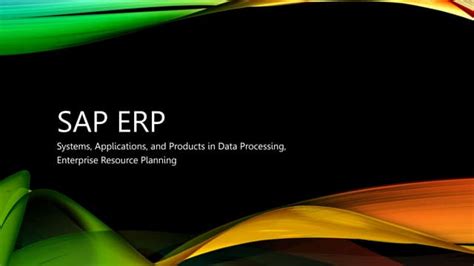 Sap Erp Pptx