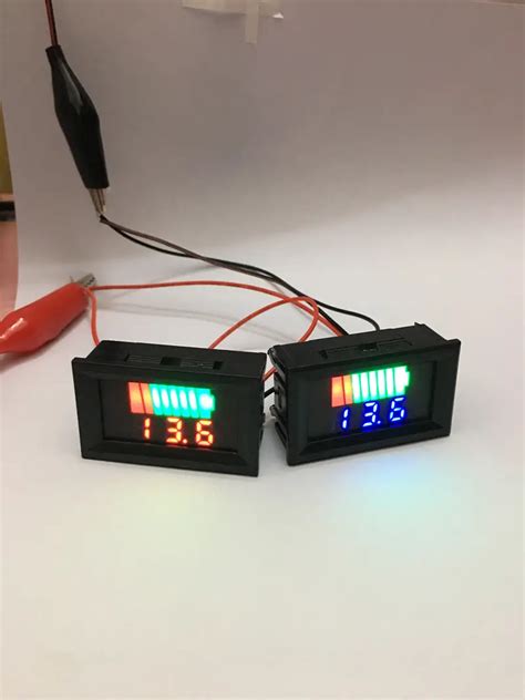 1pc 자동차 배터리 충전 수준 표시기 12v 24v 36v 48v 60v 72v 리튬 배터리 용량 측정기 Temu Korea