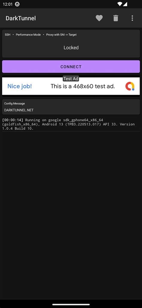 DarkTunnel SSH DNSTT V Ray APK For Android Download