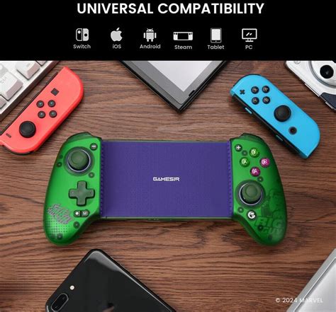 GameSir G Plus Bluetooth Mobile Game Controller Gamepad With Hall Effect Joysticks Hall