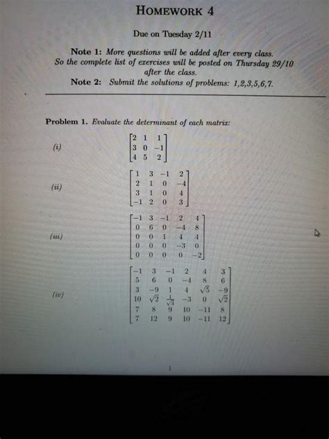 solved homework 4 due on tuesday 2 11 note 1 more questions