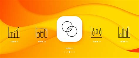 Premium Vector Statistical Charts Line Icon Diagram Statistics Infographics Arrow Chart