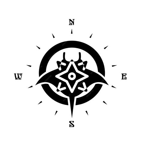 Premium Vector Tribal Vector Maori Polynesian Stingray Matau Manta