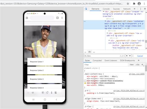 Html How To Correctly Calculate The Viewport Height On Mobile Without